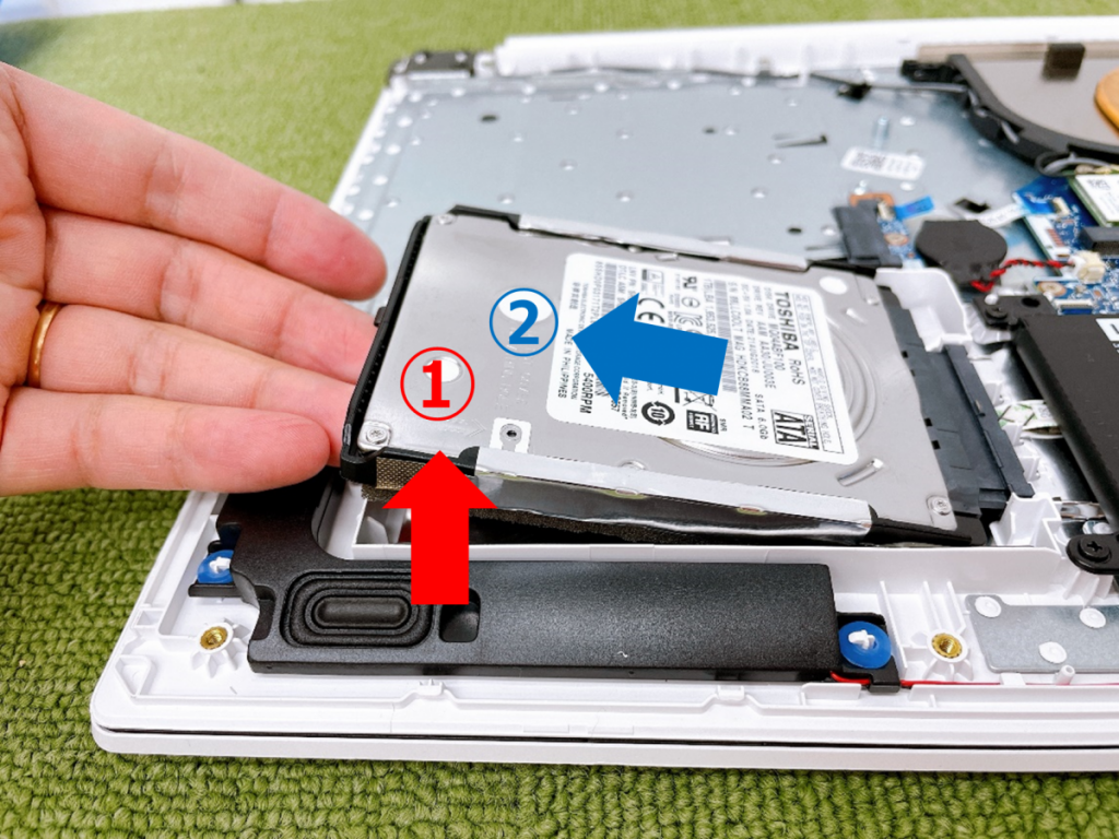 【テクニカルサービス事例集】PC-NS150KAWのSSD換装 | アプライドタイムス